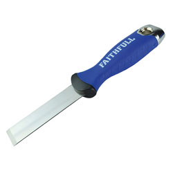 Faithfull 4820 Soft Grip Stripping Knife 25mm | Rapid Electronics