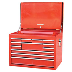 Faithfull TBT3012X Toolbox Top Chest Cabinet 12 Drawer | Rapid Electronics
