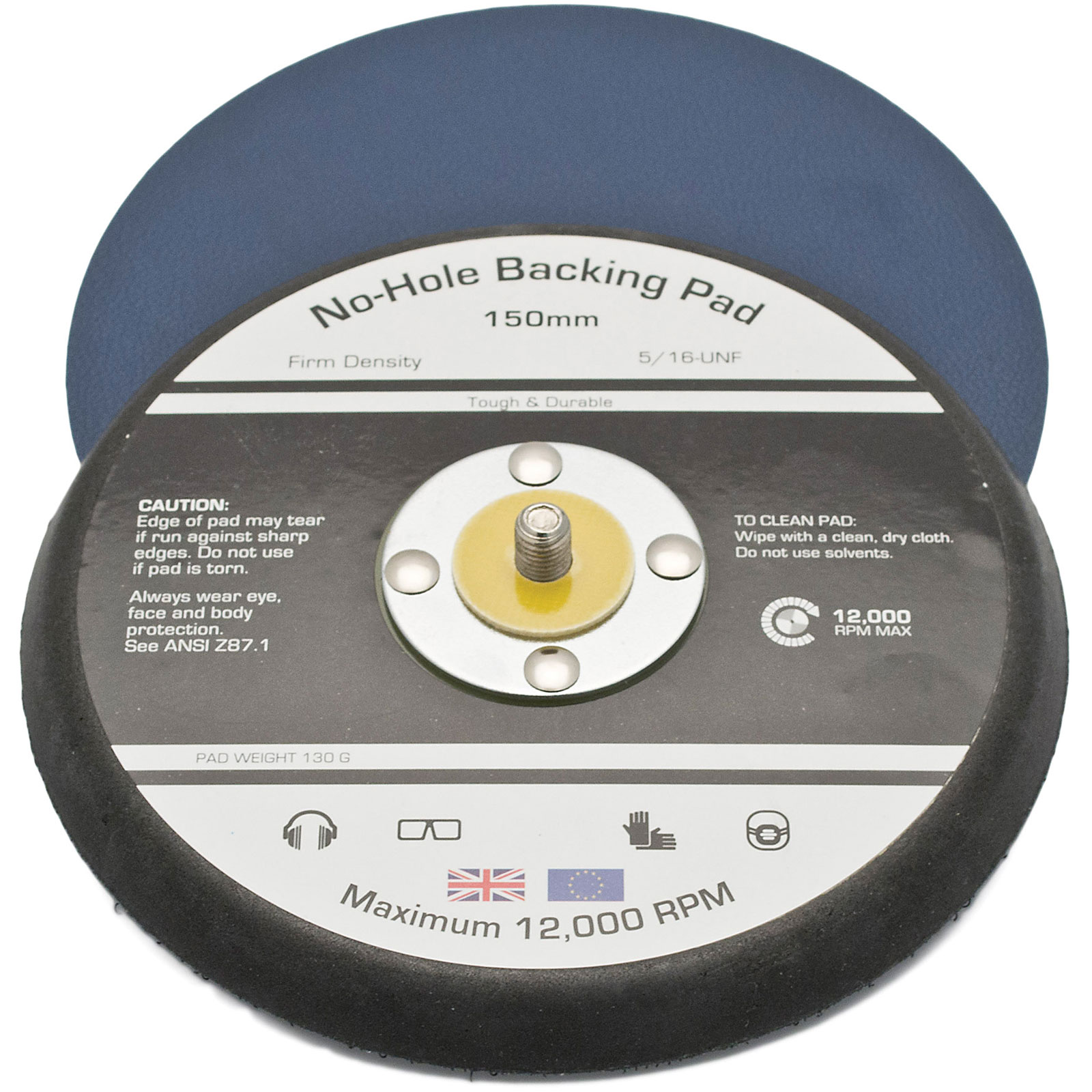 Flexipads World Class 17405 Dual Action Sander Pad 150mm PSA 5/16 UNF ...