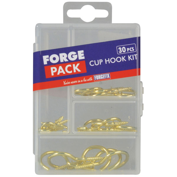 ForgeFix FPCUPSET Cup Hook Kit ForgePack 30 Piece | Rapid Electronics