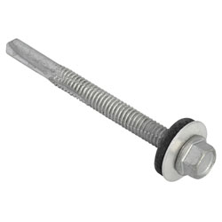 ForgeFix TechFast Hex Head Roof Screw Self-Drill Heavy Section 5.5x60mm Pack 50 | Rapid Electronics