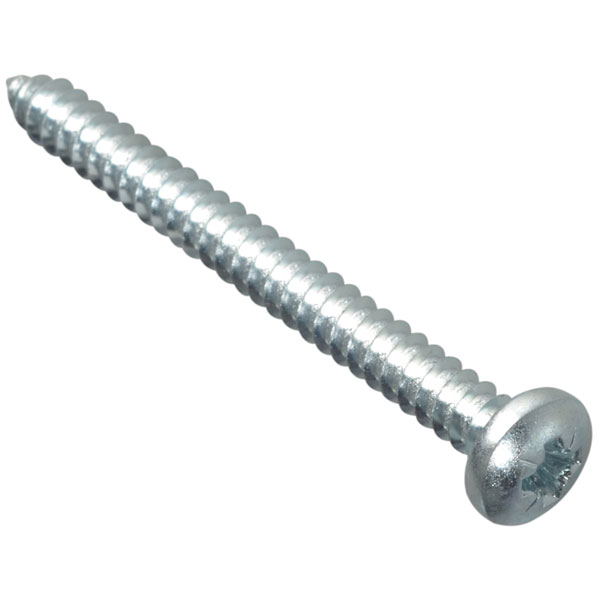 ForgeFix Self-Tapping Screw Pozi Compatible Pan Head ZP 2in x 10 ...