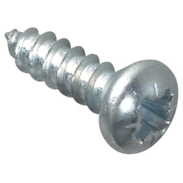 ForgeFix Self-Tapping Screw Pozi Compatible Pan Head ZP 3/8in x 4 ...