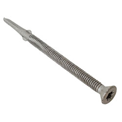 ForgeFix TechFast Timber to Steel CSK/Wing Screw No.3 Tip 5.5 x 150mm ...