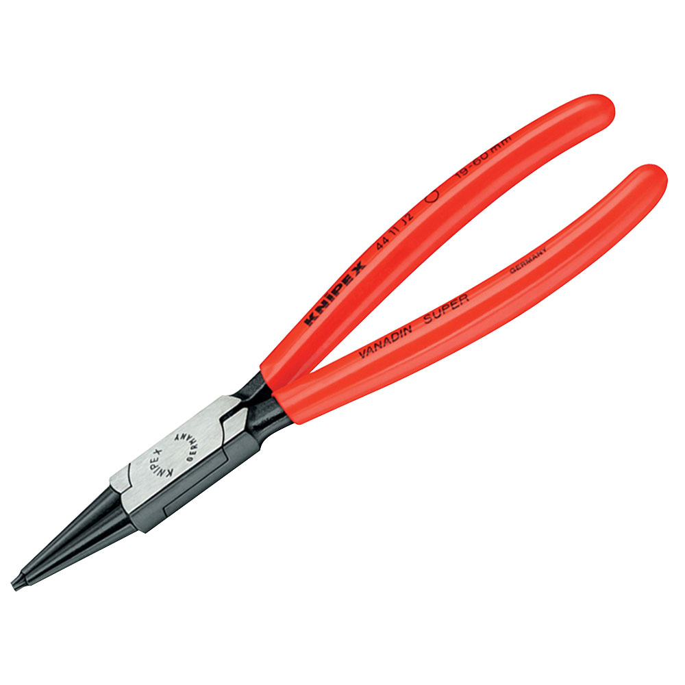 Knipex 44 11 J1 SB Circlip Pliers Internal Straight 12-25mm J1 | Rapid Electronics