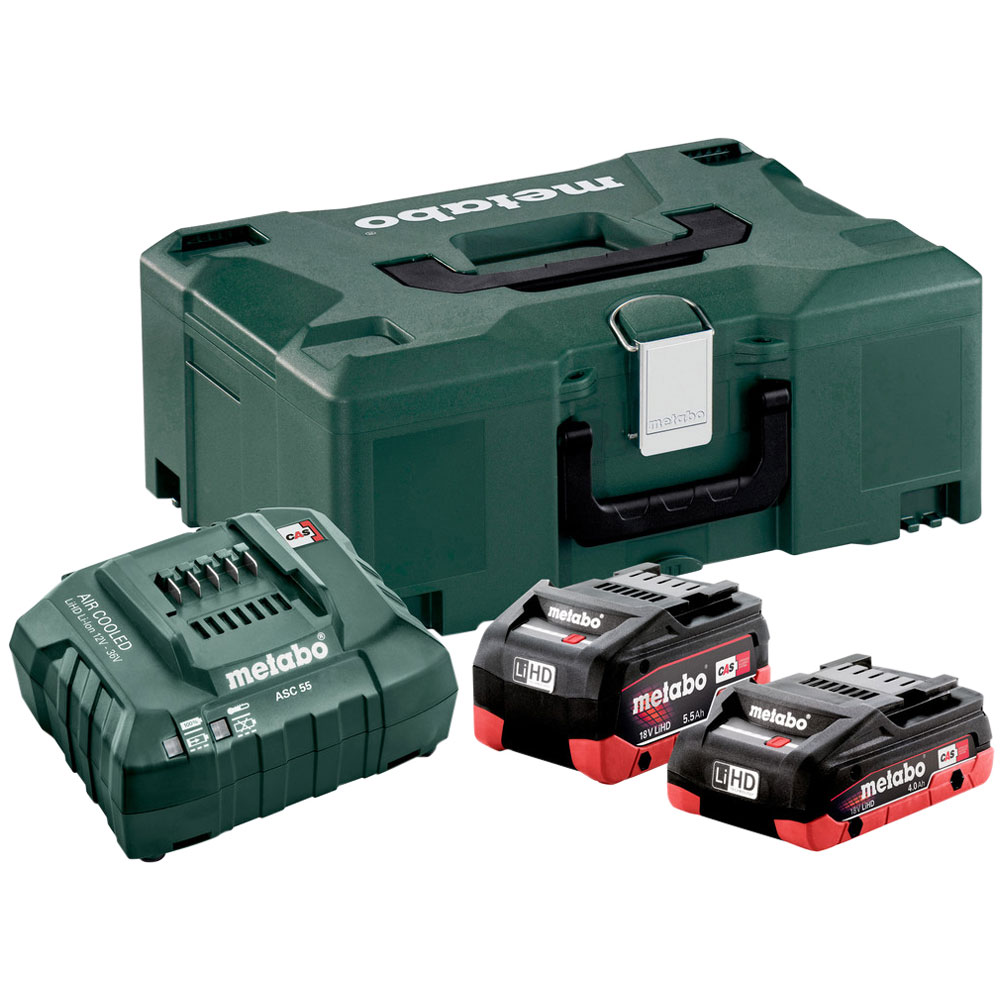 Metabo 685136000 Basic-Set LiHD 18V 1 x 4.0Ah & 1 x 5.2Ah | Rapid ...
