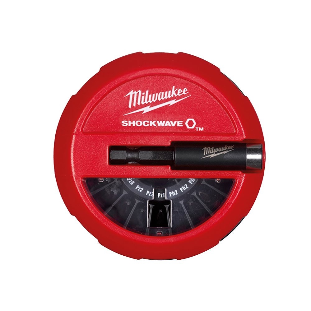 Milwaukee 4932430904 GEN II SHOCKWAVE™ Impact Duty Assorted Bit Set, 15 ...