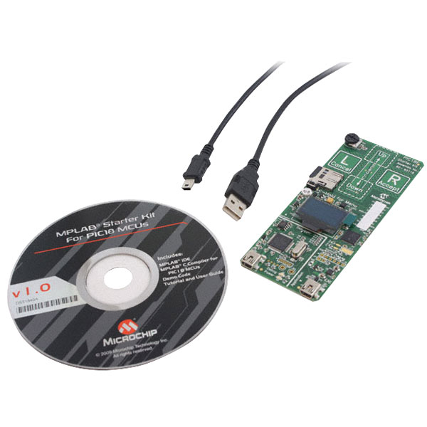 Microchip Dm180021 Mplab Starter Kit For Pic18f Mcus Rapid Electronics