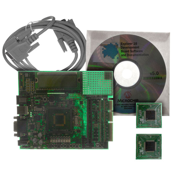 Microchip DM240001 PICDEM PIC24/dsPIC33 Explorer 16 Kit | Rapid Electronics