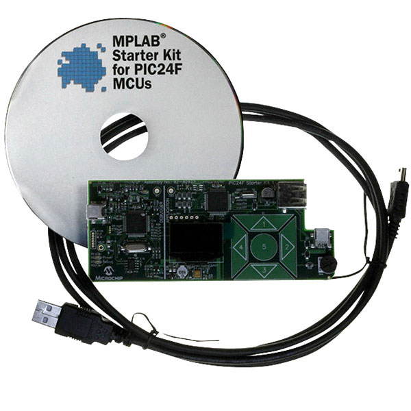 Microchip Dm240011 Mplab Starter Kit For Pic24f Mcu Rapid Electronics