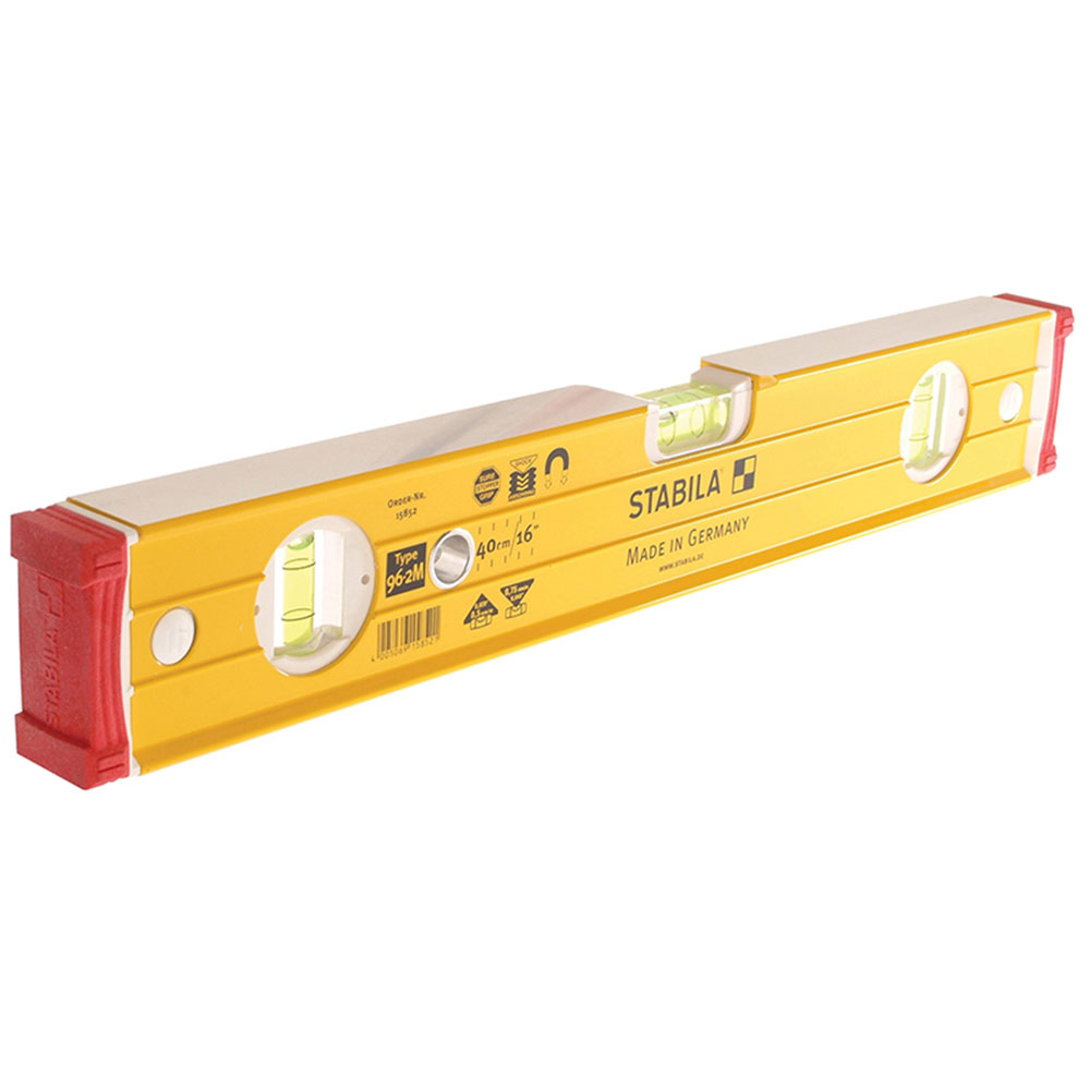 Stabila 15852 96 M 2 Magnetic Spirit Level 3 Vial 40cm