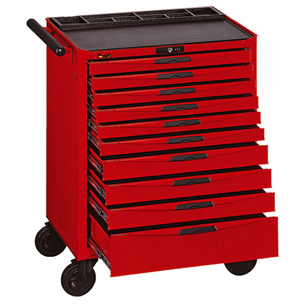 Teng TCW810N 8 Series 10 Drawer Roller Cabinet | Rapid Electronics