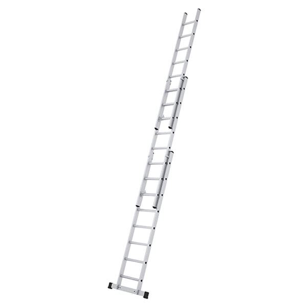Zarges 44854 Everest 3DE 3-Part Extension Ladder D-Rungs 3 x 14 | Rapid ...