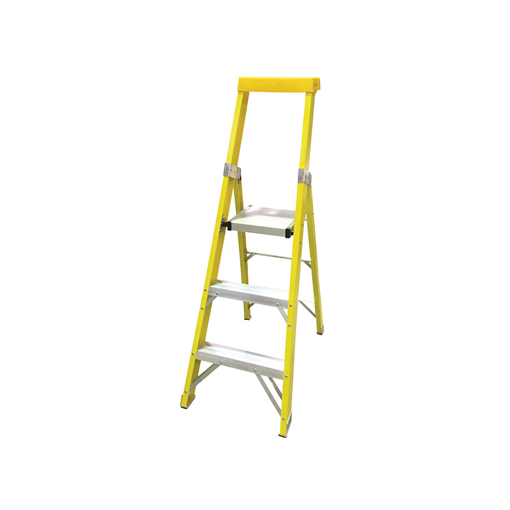 Zarges 300803 GRP Platform Steps, Platform Height 0.82m 3 Rungs | Rapid ...