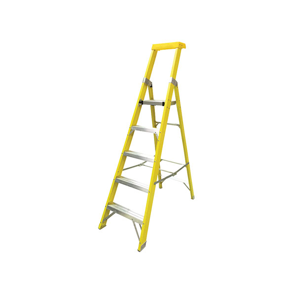 Zarges 300805 GRP Platform Steps, Platform Height 1.18m 5 Rungs | Rapid ...