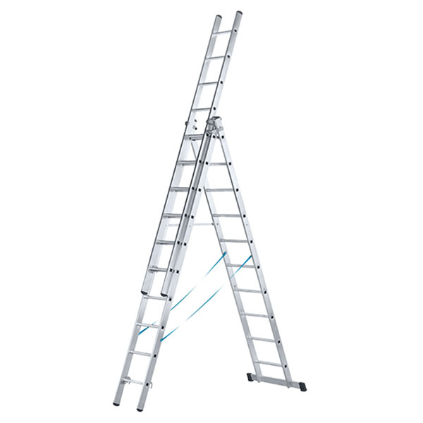 Zarges 41544 Skymaster™ Trade Combination Ladder 3-Part 3 x 14 Rungs ...
