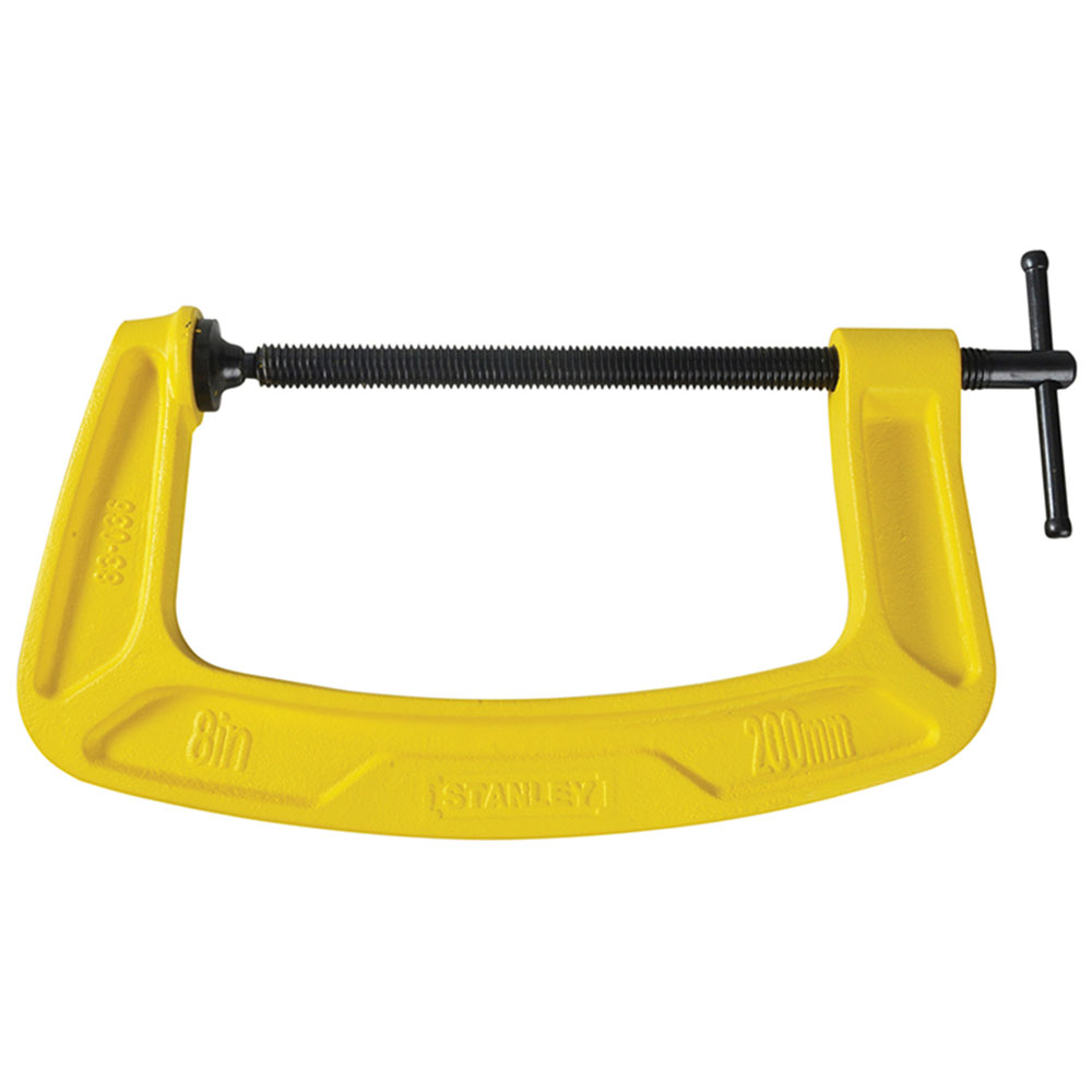 Stanley 0-83-036 Bailey G-Clamp 200mm (8in) | Rapid Electronics