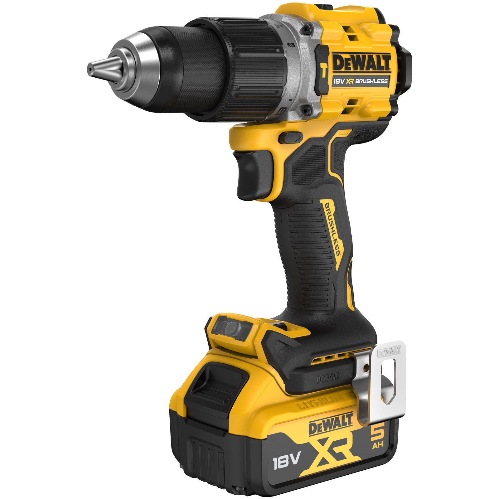 DEWALT DCD805P2T-GB DCD805P2T XR BL G3 Combi 18V 2 x 5.0Ah Li-ion | Rapid Electronics
