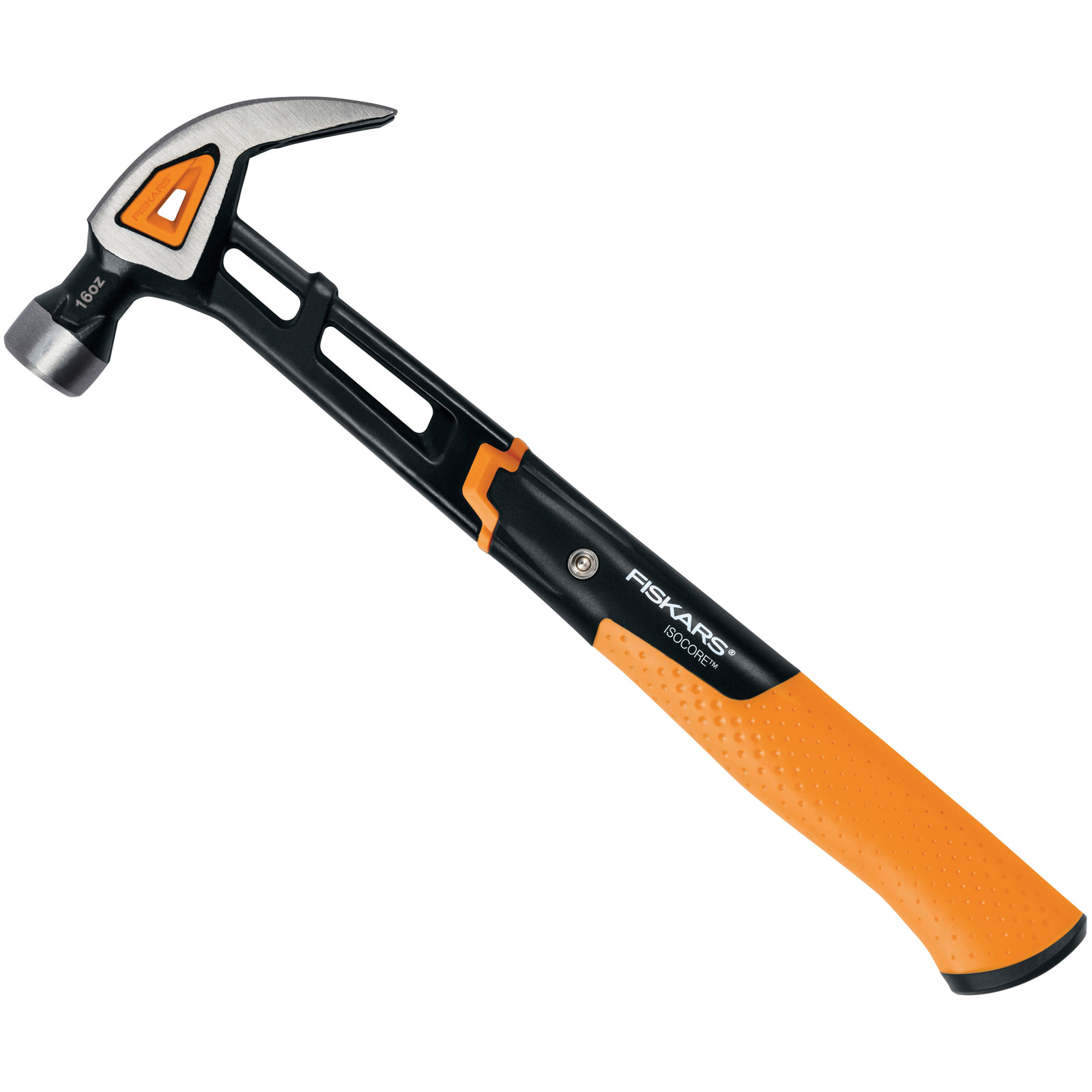 Fiskars 1027202 IsoCore Curved Finishing Hammer 450g (16oz) | Rapid ...