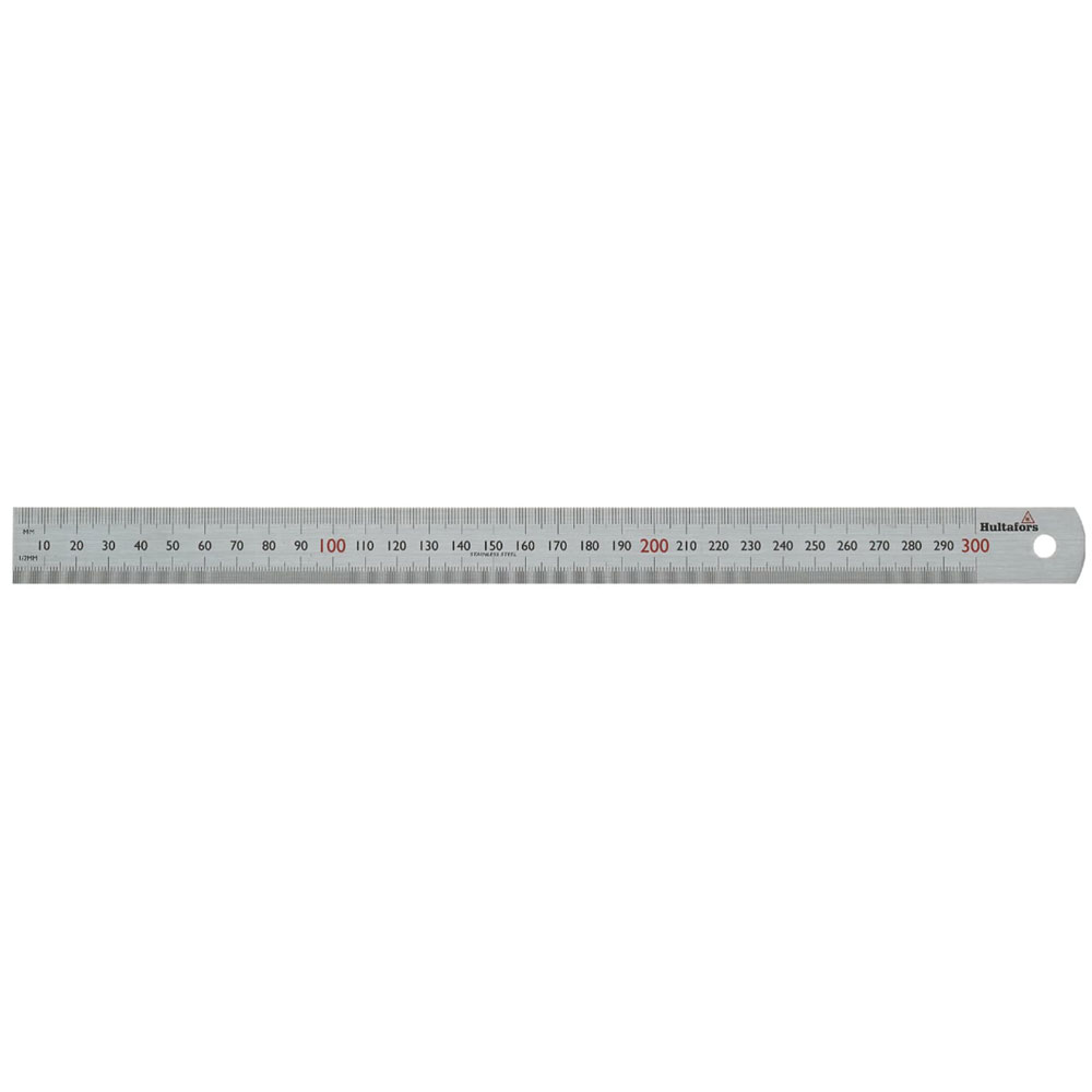 Hultafors 554103 STL 300 Stainless Steel Ruler 300mm | Rapid Electronics