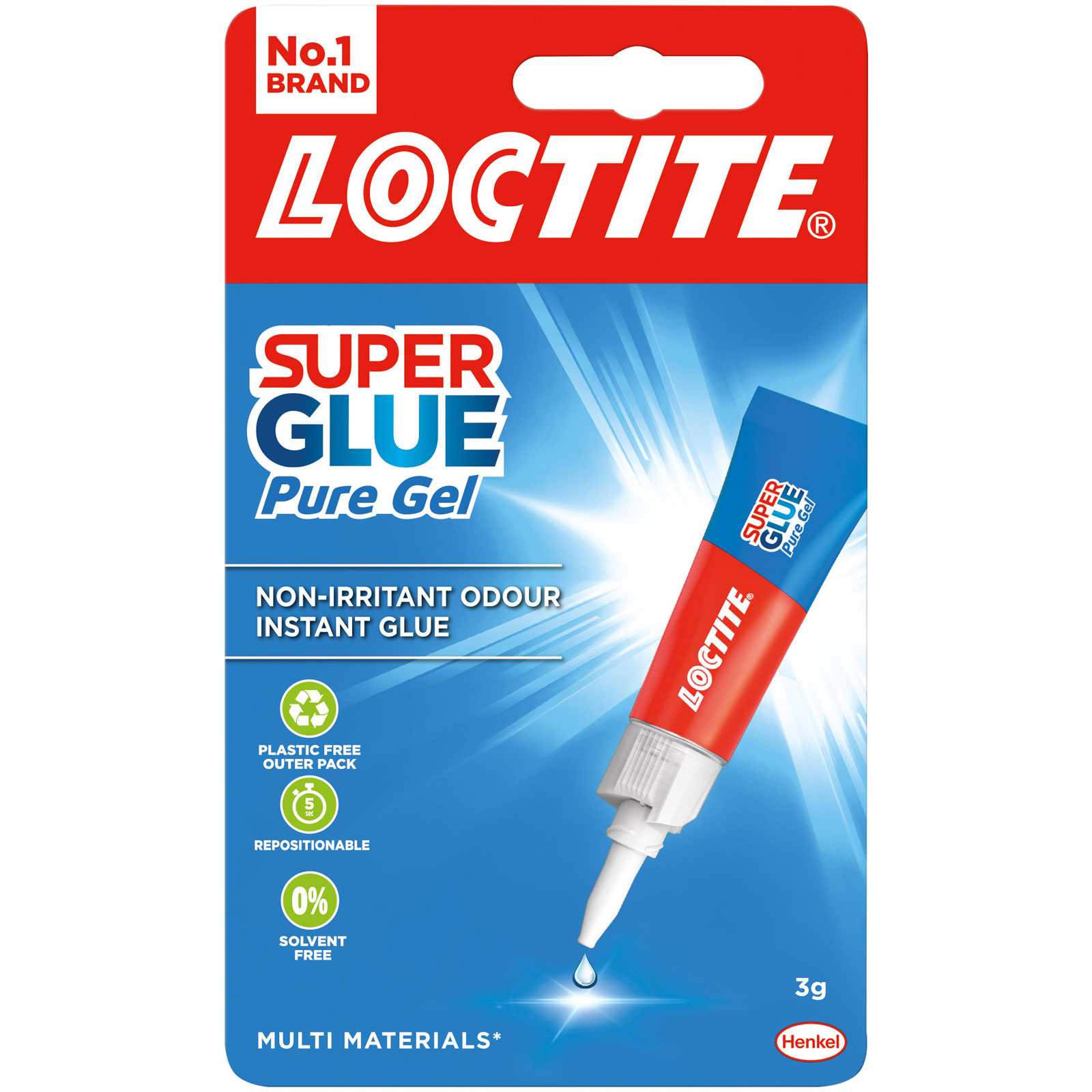 LOCTITE 2665780 Super Glue Pure Gel Tube 3g | Rapid Electronics