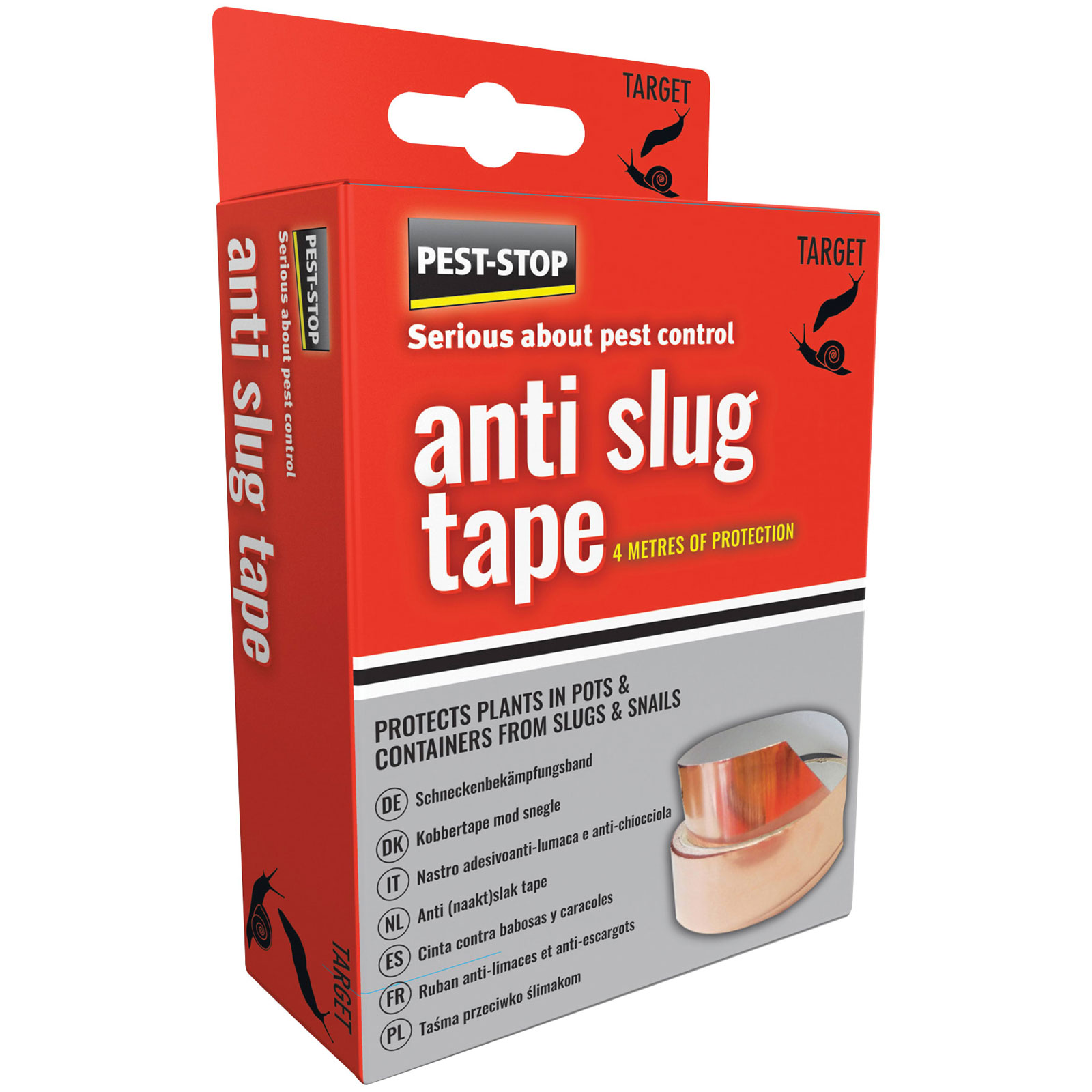 Pest-Stop (Pelsis Group) PSGST Anti Slug & Snail Tape 4m | Rapid ...