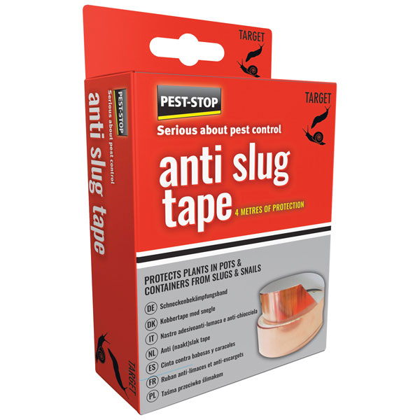 Pest-Stop (Pelsis Group) PSGST Anti Slug & Snail Tape 4m | Rapid ...